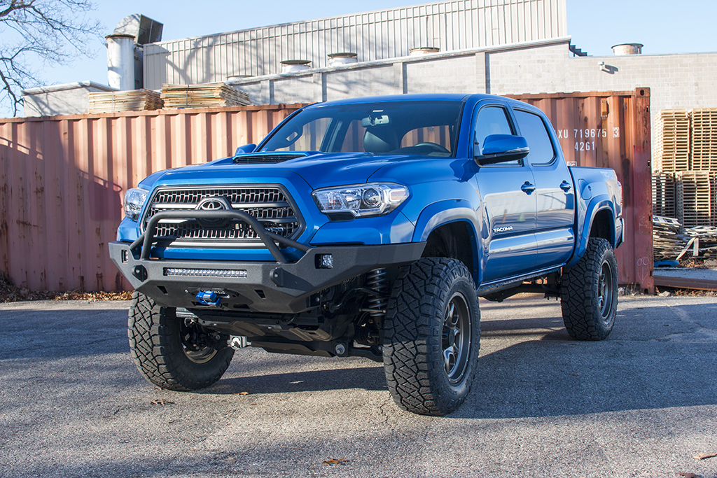 Victory 4x4 Strike Front Bumper With Tubework Toyota Tacoma 3rd Gen Victory 4x4 Strike Front Bumper With Tubework Toyota Tacoma 3rd Gen