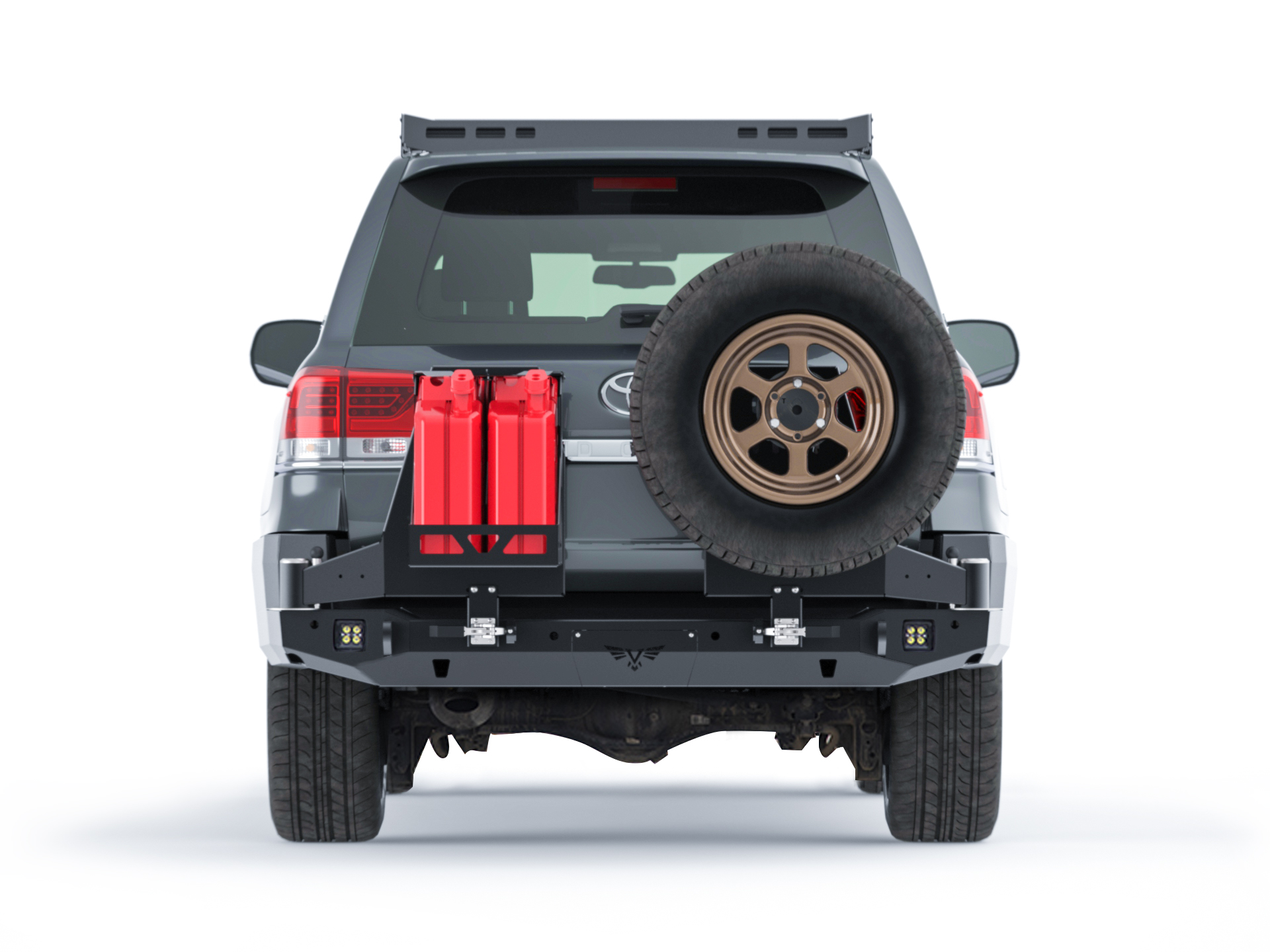 Land Cruiser Rear Bumper | Strike | 200 Series & Lexus LX 570 (08-21 ...